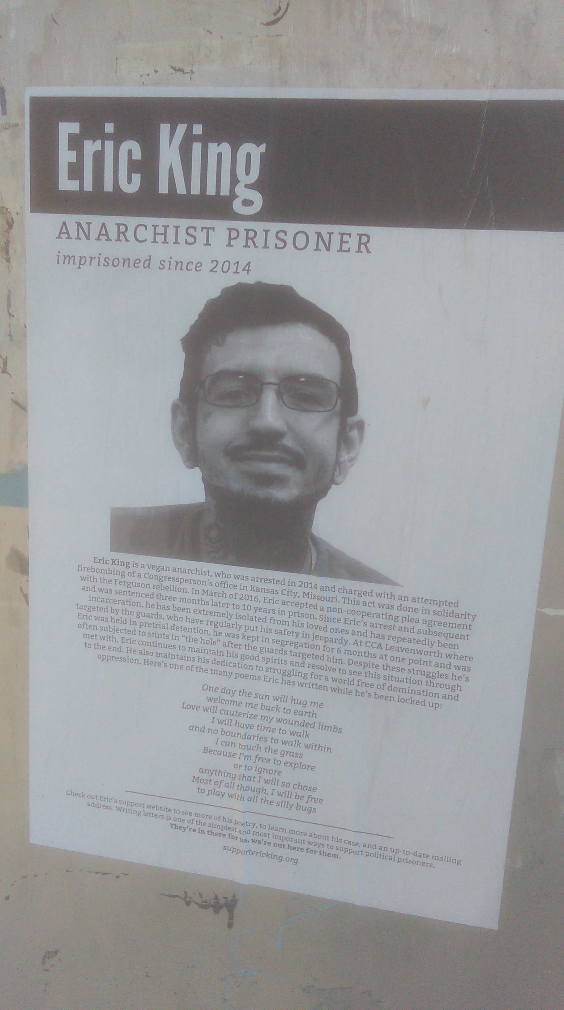 Eric King’s birthday is coming up on August 2nd!